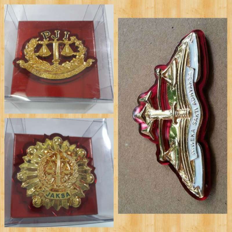Jual 1 paket pin jaksa. pin pji.wing penyidik di Seller selia shop ...