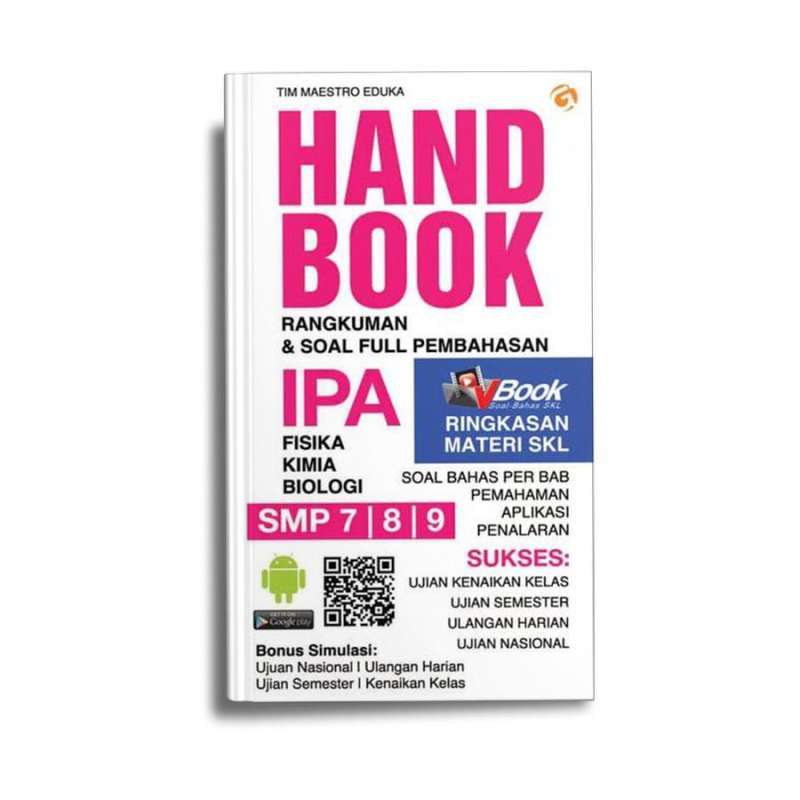 Jual HANDBOOK RINGKASAN & FULL SOAL PEMBAHASAN IPA SMP di Seller Buku ...