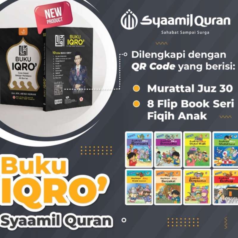 Jual Buku Iqro' Plus Scan Qr Code Cara Cepat Belajar Membaca Al-quran ...
