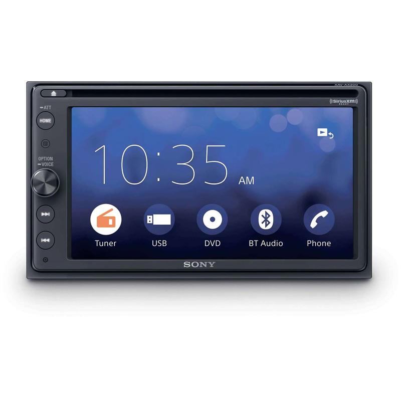 Jual Sony XAV-AX200 Head Unit Tape Mobil Double din Audio Apple Car ...