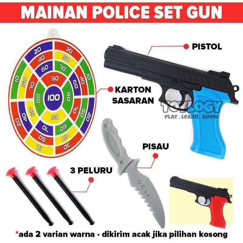 Pistol Revolver Polisi