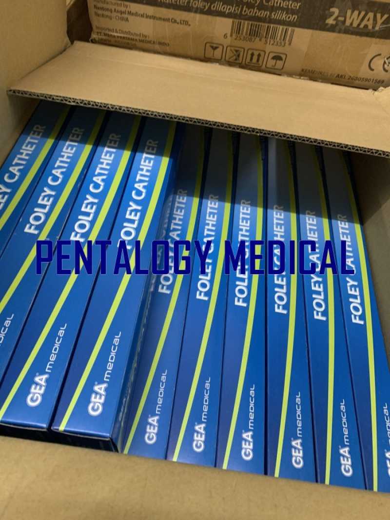 Jual Foley Catheter Gea Latex 2 Way / Selang Urine Gea Isi 10's Di ...