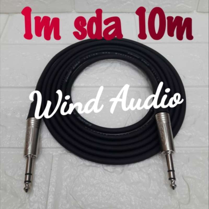 Jual KABEL AUDIO CANARE JACK AKAI STEREO TO AKAI STEREO 1M - 10M di ...