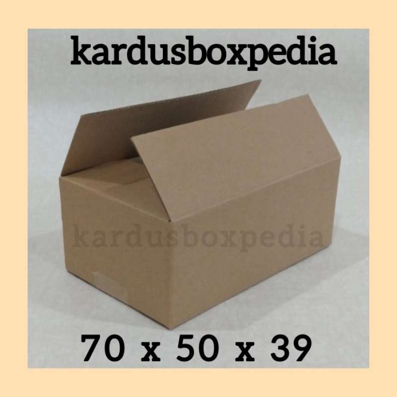 Jual BOX JUMBO 70x50x39 kotak/kardus/karton packing packaging di Seller ...