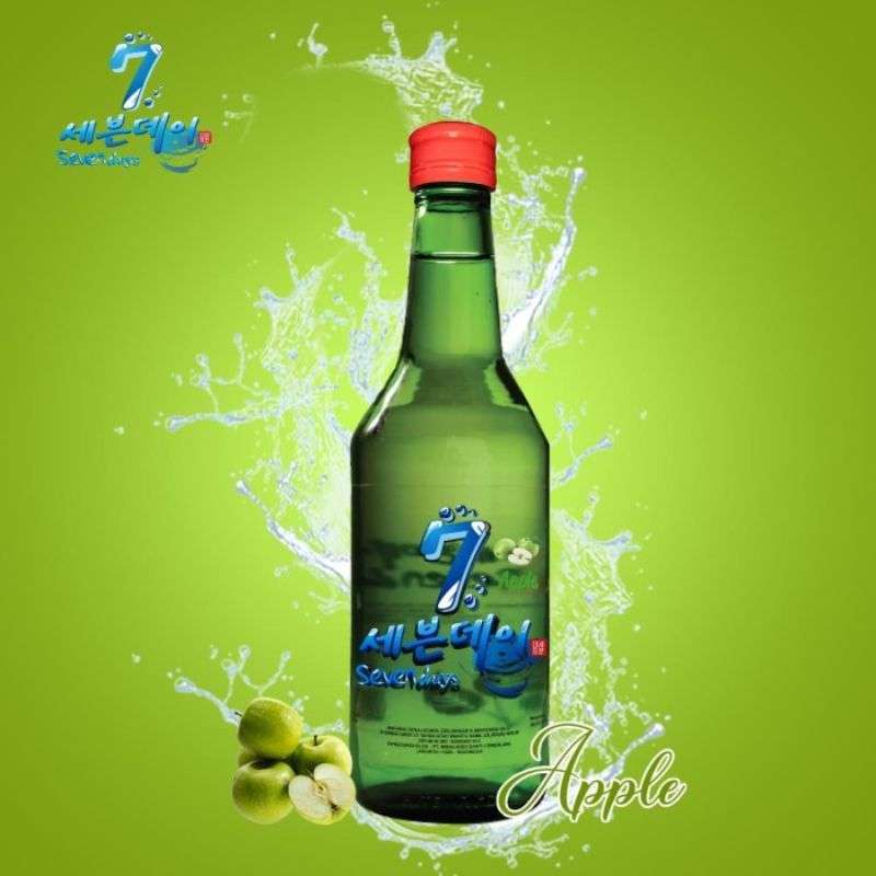 Jual Seven Days Soju APPLE 360mL di Seller WL Kuningan - WL Kun | Blibli