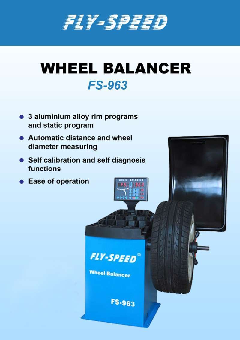 Jual FLY-SPEED 963 Wheel Balancer Mesin Balancing di Seller NO DOUBT ...
