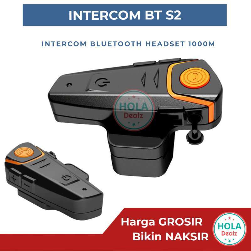 Jual INTERCOM BT S2 HELM BLUETOOTH HEADSET INTERCOM BTS2 ORIGINAL di ...