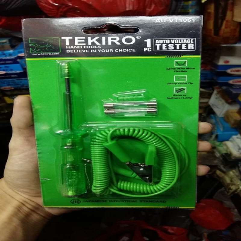Promo Tekiro Tester Tespen Listrik / Test Light / Alat Tes Tegangan ...