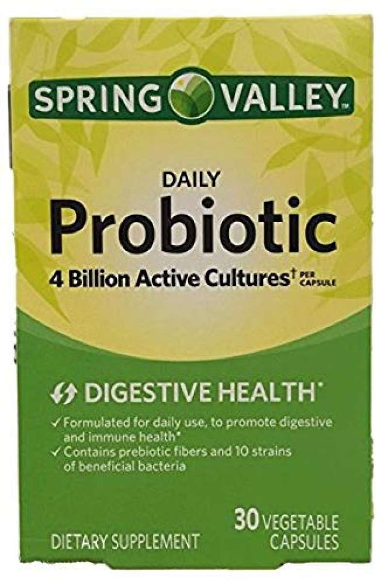 Jual Spring Valley Daily Probiotic Dietary Supplement Capsules, 30 ...