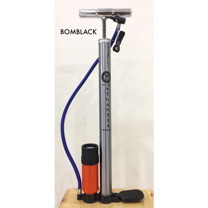 Jual Pompa Ban Sepeda Motor Mobil Bola Model Tabung Meter Manual ...