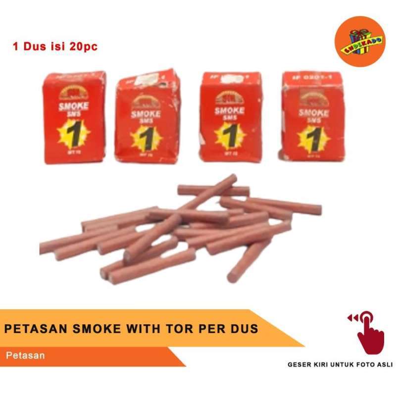 Jual PETASAN SMOKE WITH TOR PER DUS - Petasan di Seller Toko Endekado ...