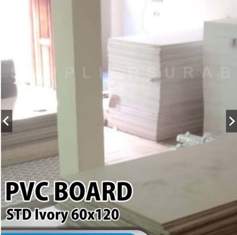 Jual Pvc Board Tebal 12mm Ukuran 122 X 244 Cm Tipe Standard Ivory Density 5 Di Seller Batubeling ...