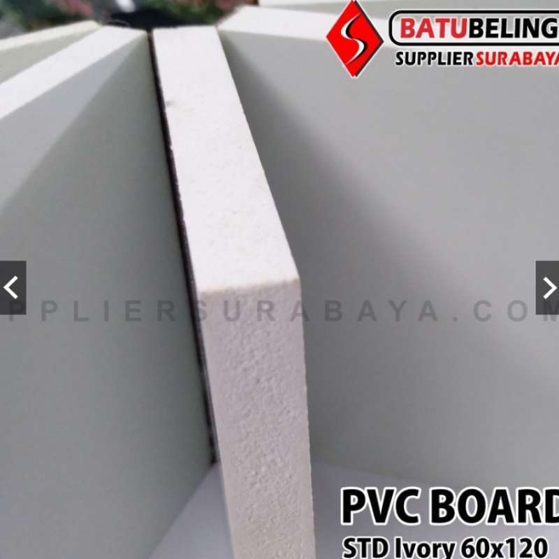 Jual Pvc Board Tebal 12mm Ukuran 122 X 244 Cm Tipe Standard Ivory ...
