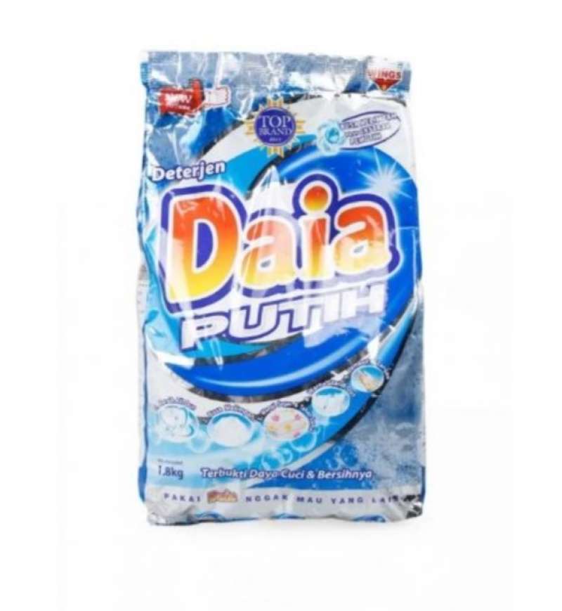 Promo Daia Deterjen Bubuk Putih 1800 Gr Diskon 15% Di Seller Toko ...