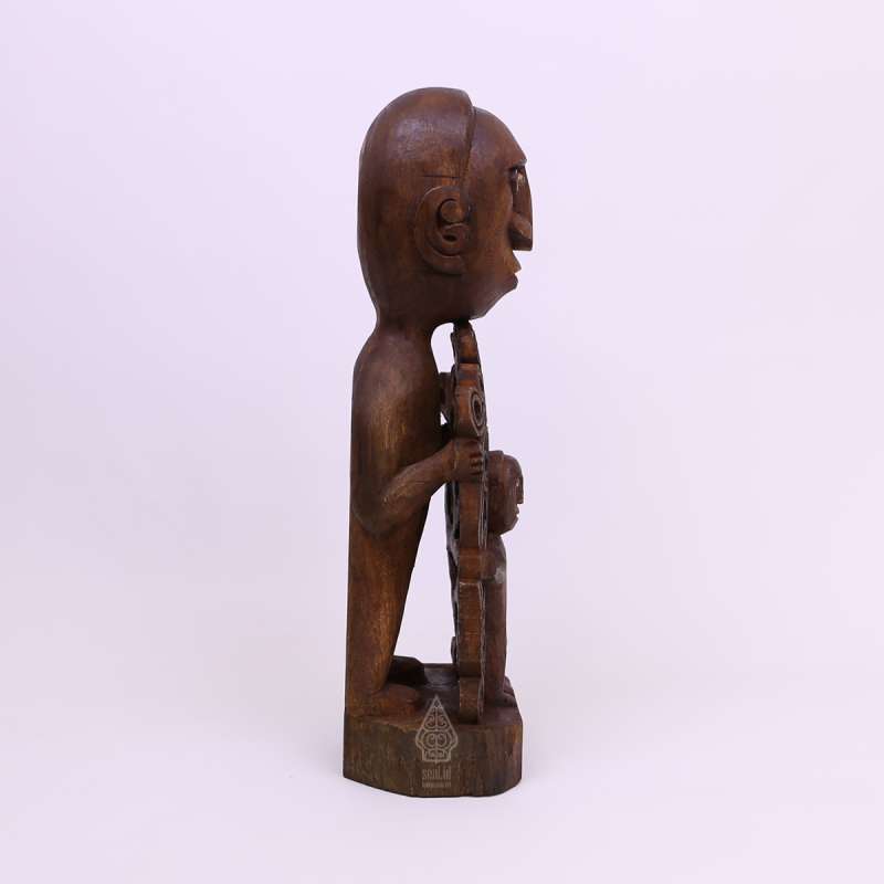 Jual Statue Of Ancestral Asmat Korwar Figure (patung Asmat ) Di Seller ...