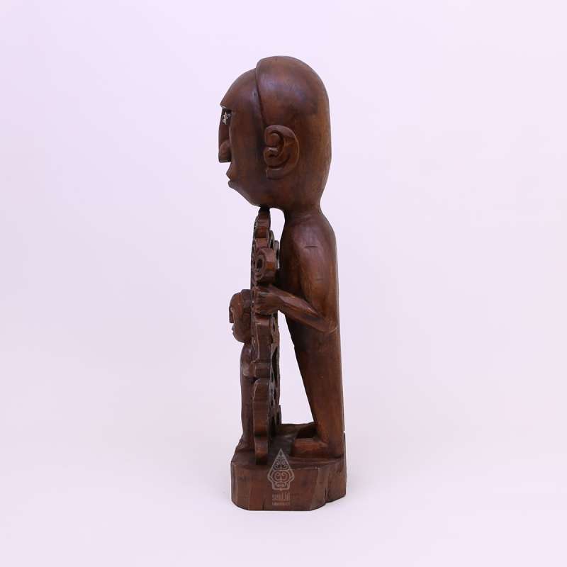 Jual Statue Of Ancestral Asmat Korwar Figure (patung Asmat ) Di Seller ...