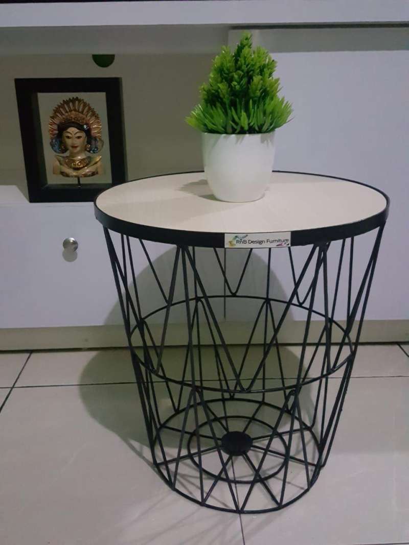 Jual Meja Topaz Homemade - White Black di Seller Fay Outfit - Legok ...