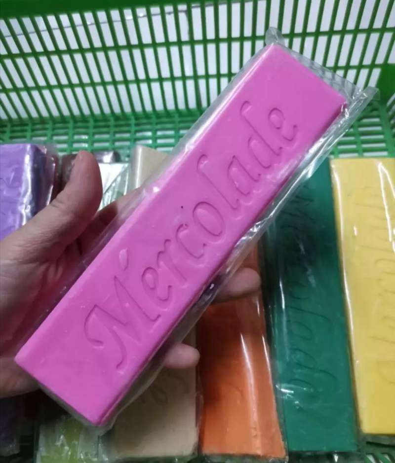 Jual Coklat Pink Stroberi Cokelat Batang Warna Mercolade Repack Di ...
