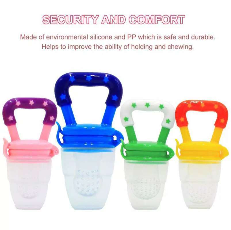 Jual Empeng Dot Buah Makanan MPASI Food Fruit Pacifier Feeder Baby Bayi ...