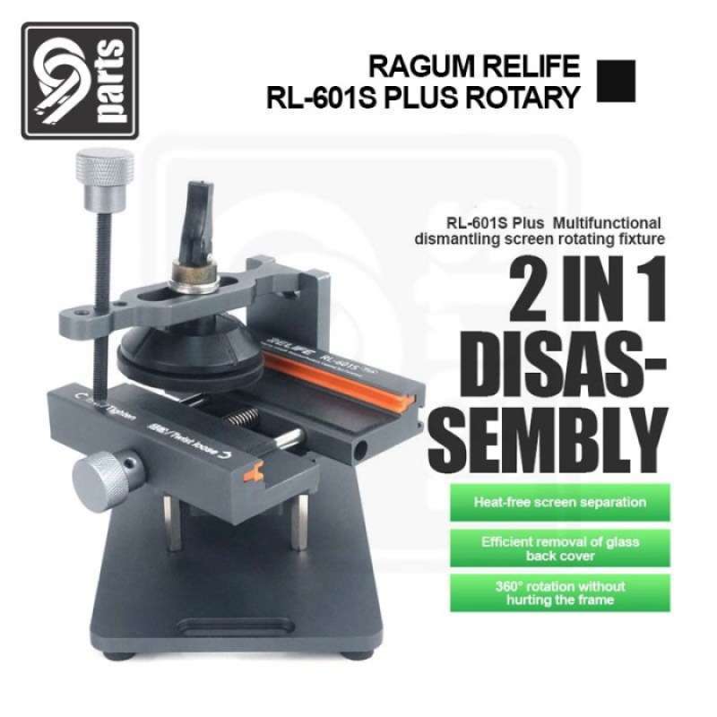 Promo Ragum Relife RL-601S Plus 2in1 Rotary/ Ragum Untuk Glass Kaca ...