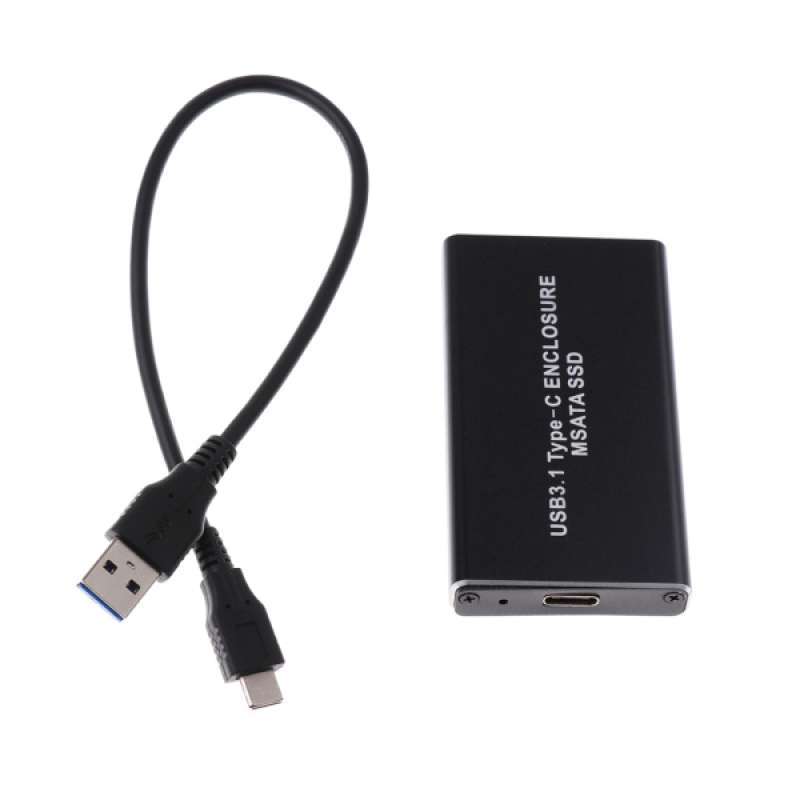 Jual External mSATA SSD to Type C SuperSpeed Converter Adapter ...
