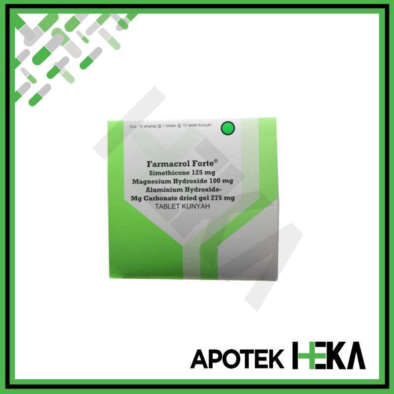Jual Farmacrol Forte Tablet - Obat Maag Box Isi 10x10 Tablet Di Seller ...