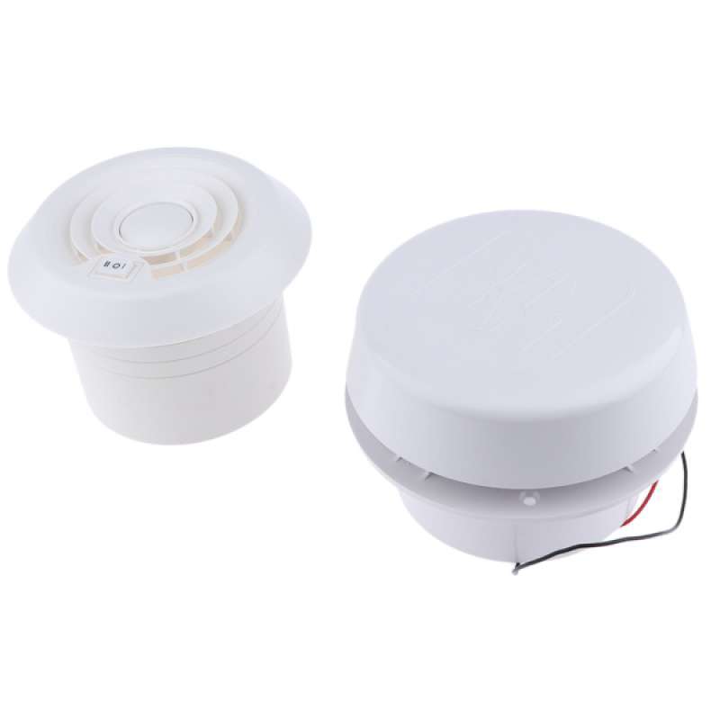 Jual Ceiling Exhaust Fan 200 Cfm Bathroom Ventilation Vent White Large ...