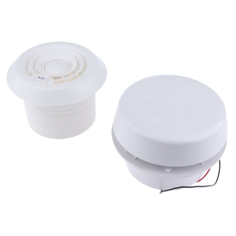 Jual Ceiling Exhaust Fan 200 Cfm Bathroom Ventilation Vent White Large ...