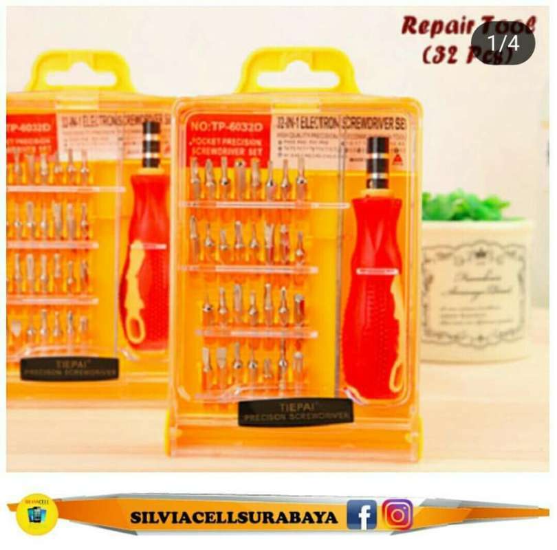 Jual Obeng Set Toolkit 32 In 1 Lengkap Dengan Pinset Di Seller Silvia ...