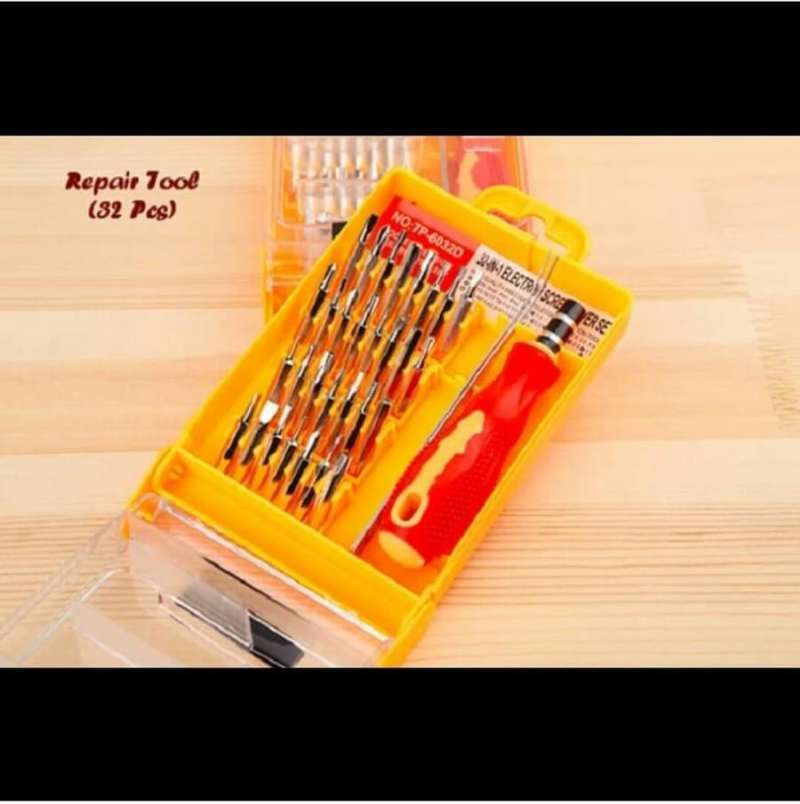 Jual Obeng Set Toolkit 32 In 1 Lengkap Dengan Pinset Di Seller Silvia ...