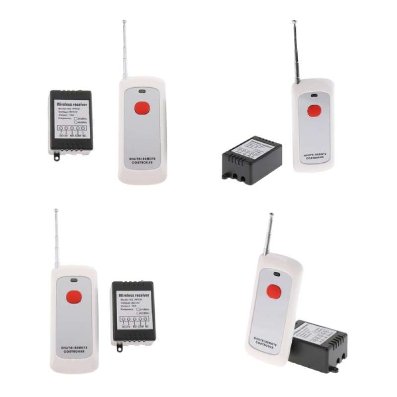 Promo 4x Wireless Remote Control Switch, DC 12V 10A 1000m Long Distance ...