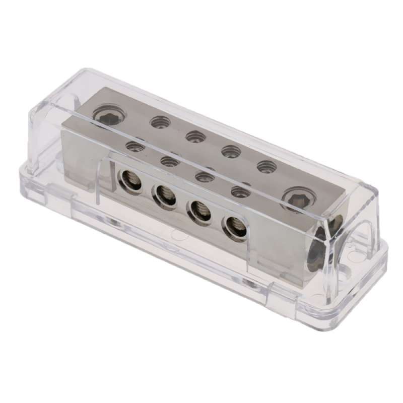 Promo 0GA X2 Input 8GA X8 Output Power Ground Distribution Block Car ...