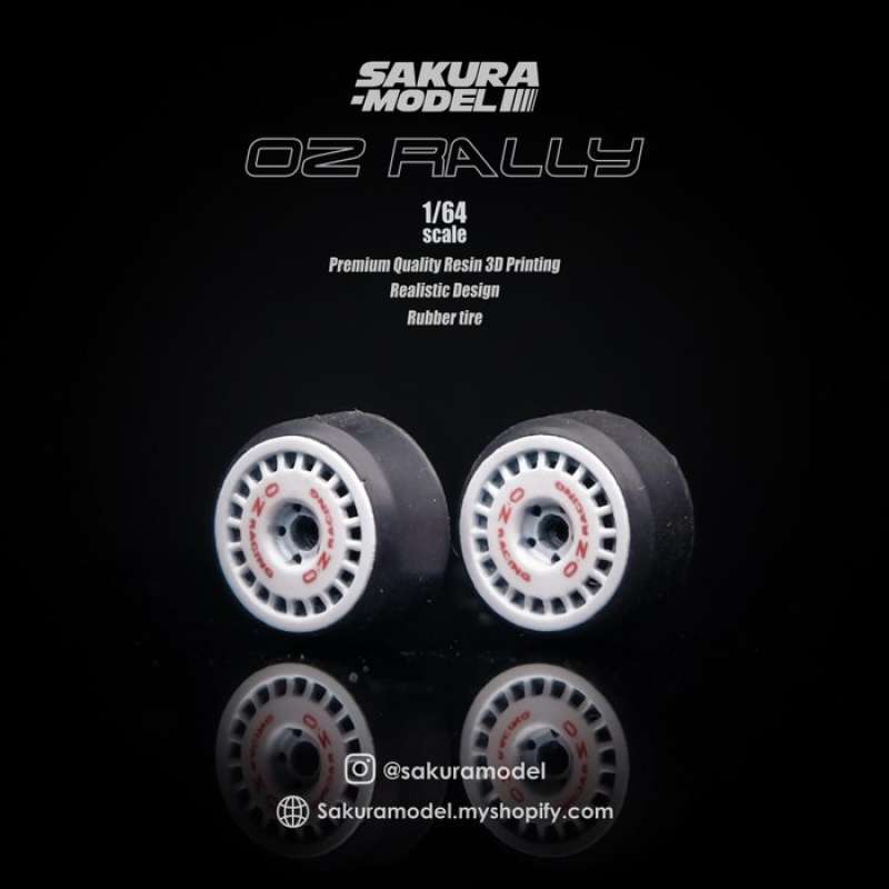 Jual 1/64 Custom Wheels Sakura Model Oz Rally di Seller DENTA TOYS ...