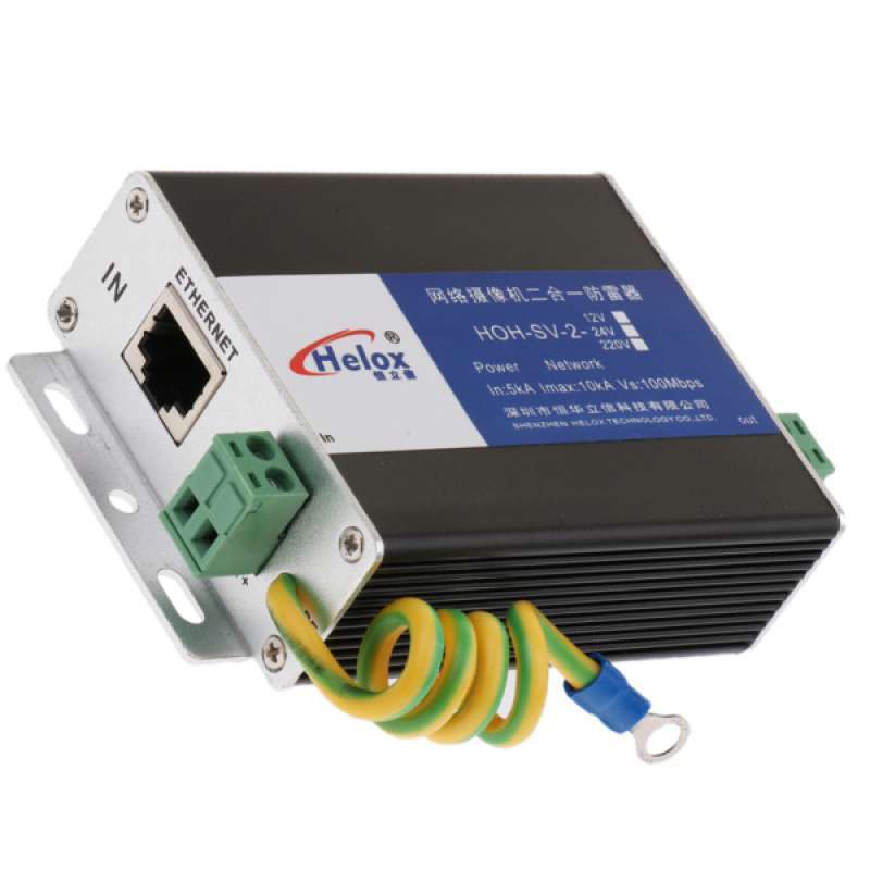Promo Power+RJ45 Ethernet Network Thunder & Lightning Arrester Surge ...