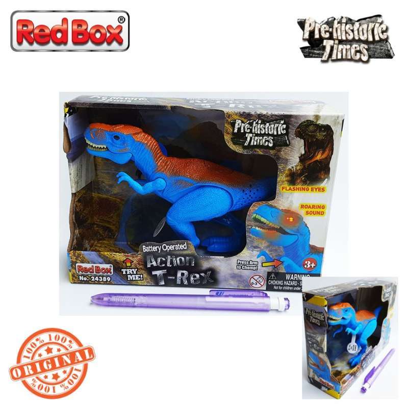 Jual Red Box Pre Historic Action T Rex Original Harga Termurah Maret ...