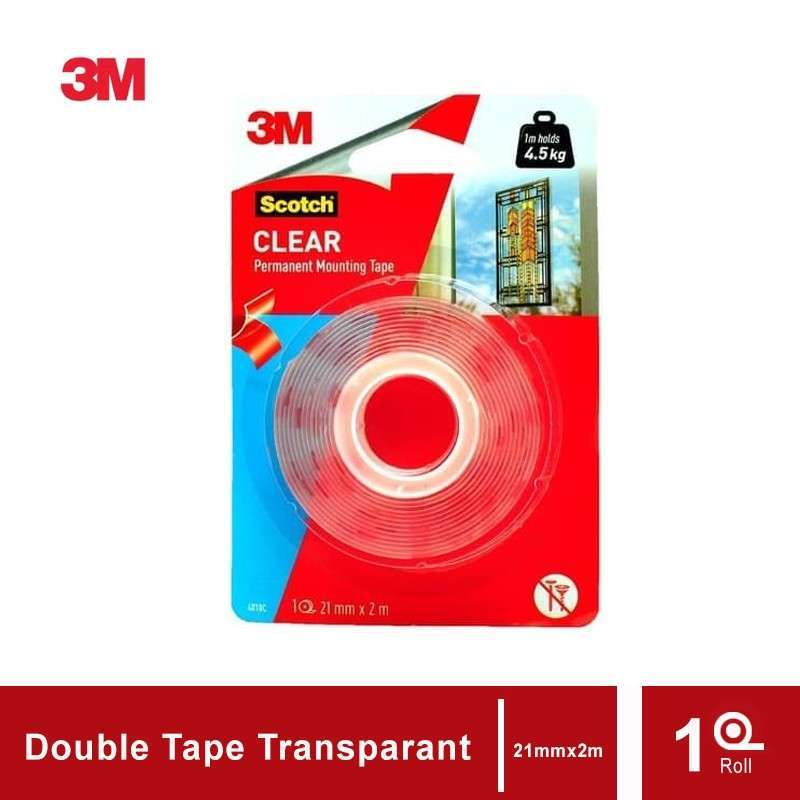 Jual 3M 4010C Scotch VHB Mounting Double Tape - Transparant di Seller 3M Official Store ...