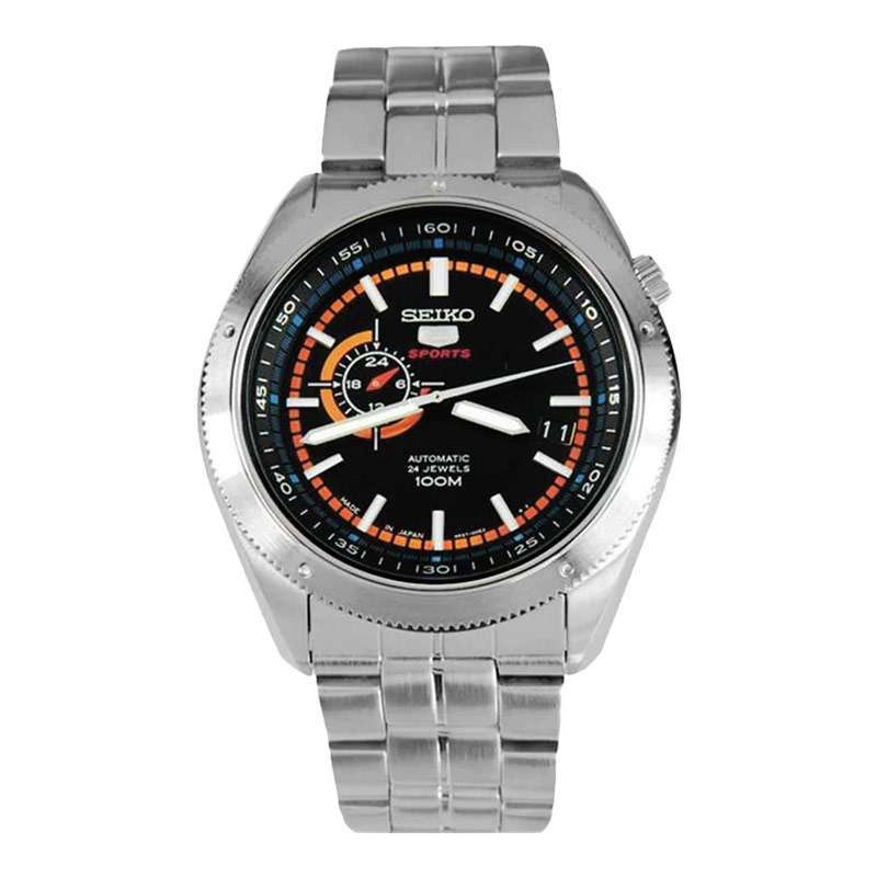 Promo Jam Tangan Pria Seiko 5 Sports SSA067K1 Automatic Black Dial ...