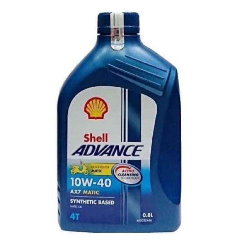 Promo Shell Advance Ax7 Matic 10W-40 Botol 0.8L Diskon 23% di Seller ...