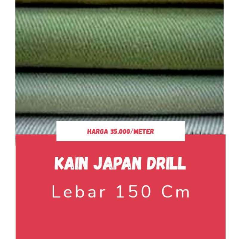 Jual Alfa Textile Kain Japan Drill Lebar 150 Cm - Kuning Di Seller Umkm ...