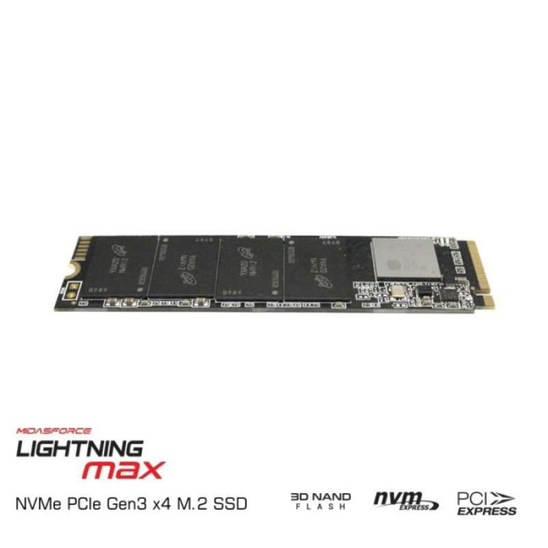 Promo MIDASFORCE NVME SSD M2 LIGHTNING MAX GEN3 X4 128GB - NVME ...