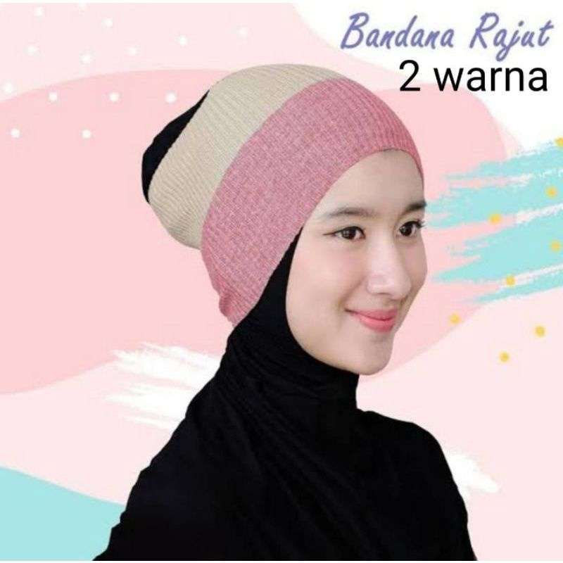 Promo Inner Bandana 2 Warna Hijab Collection Jilbab Diskon 17% Di ...