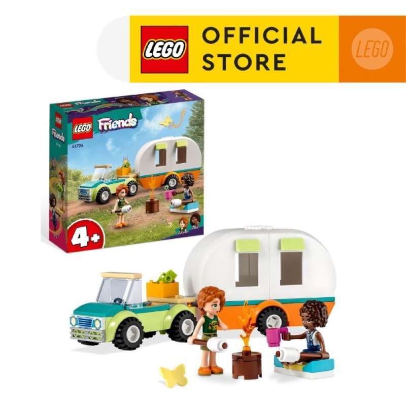 Promo LEGO Friends 41726 Holiday Camping Trip Building Toy Set (87 ...