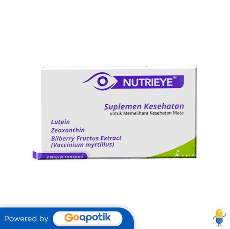 Jual Nutrieye Box 30 Kapsul Di Seller Apotek Mataram Segar - Sawojajar ...