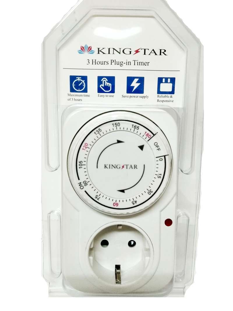 Promo Stop Kontak Timer Analog 3 Jam Diskon 13% di Seller Bintang Ultra ...