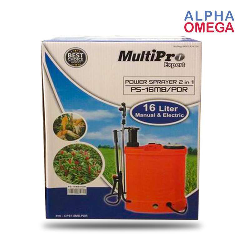 Jual MULTIPRO SPRAYER DESINFEKTAN PS 16MB - 2 IN 1 ELEKTRIK DAN MANUAL ...