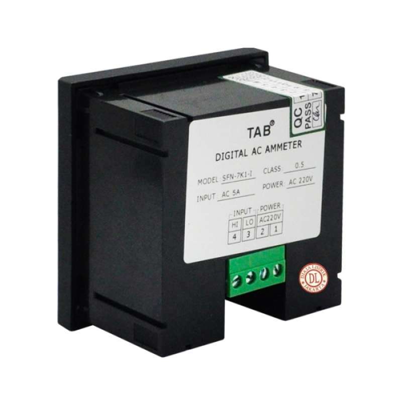 Promo Ampere Meter Digital 72x72 Via Ct5a Ac Tab Diskon 9% Di Seller ...