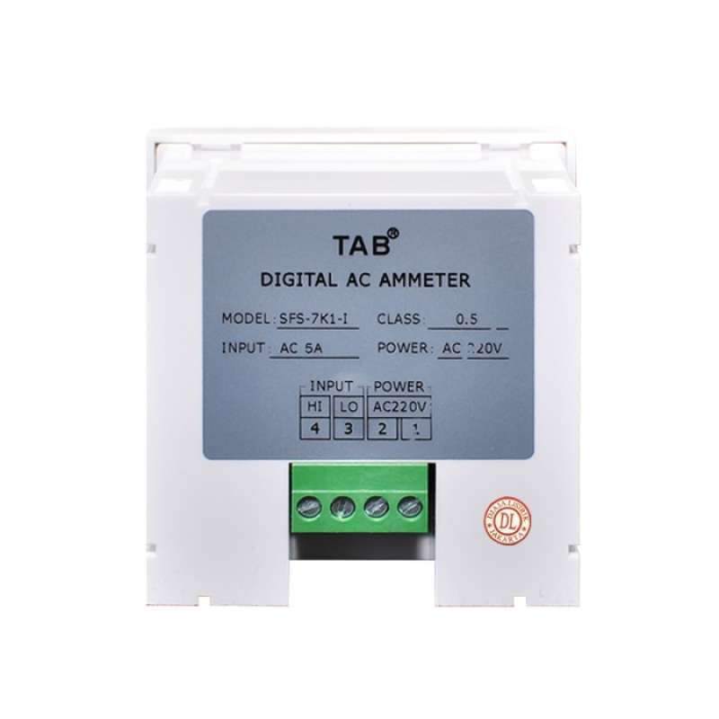 Promo Ampere Meter Digital 72x72 Via Ct5a Ac Tab Diskon 9% Di Seller ...