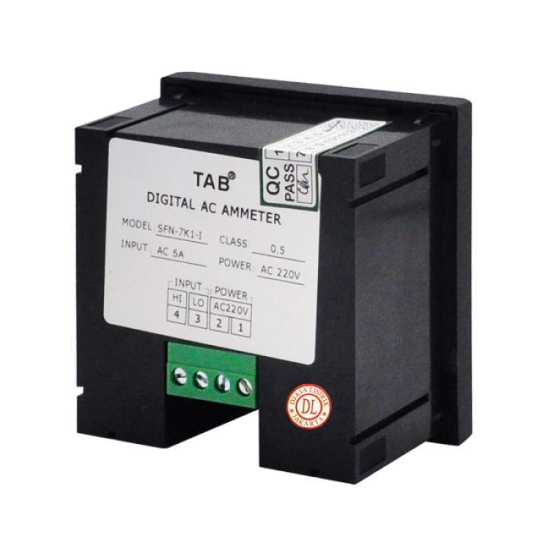 Promo Ampere Meter Digital 72x72 Via Ct5a Ac Tab Diskon 9% Di Seller ...