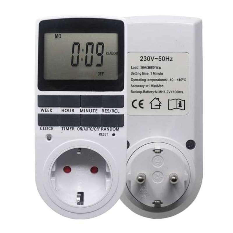 Jual Stop Kontak Digital Timer Switch Programmable Timing Di Seller