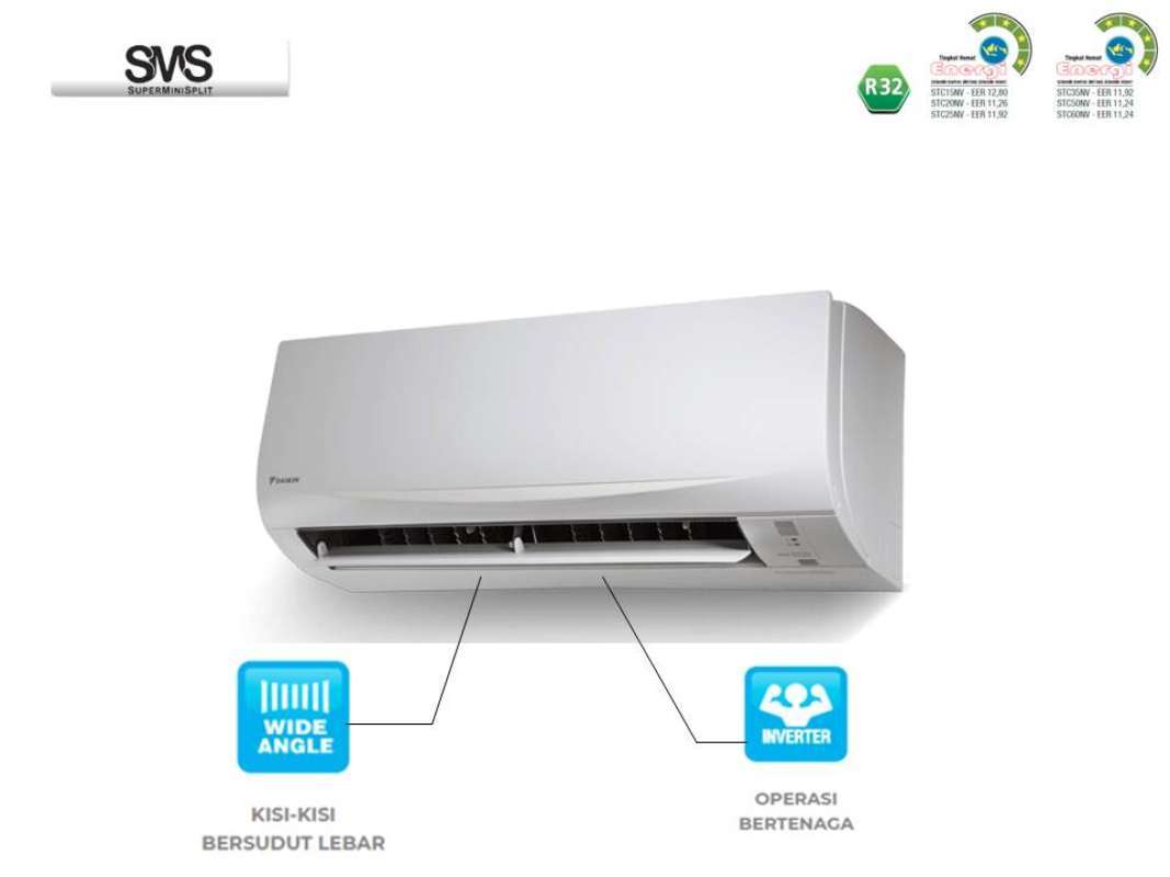 Jual AC DAIKIN SMS STC25NV 1 PK di Seller PT. Optima Karya Bersama ...